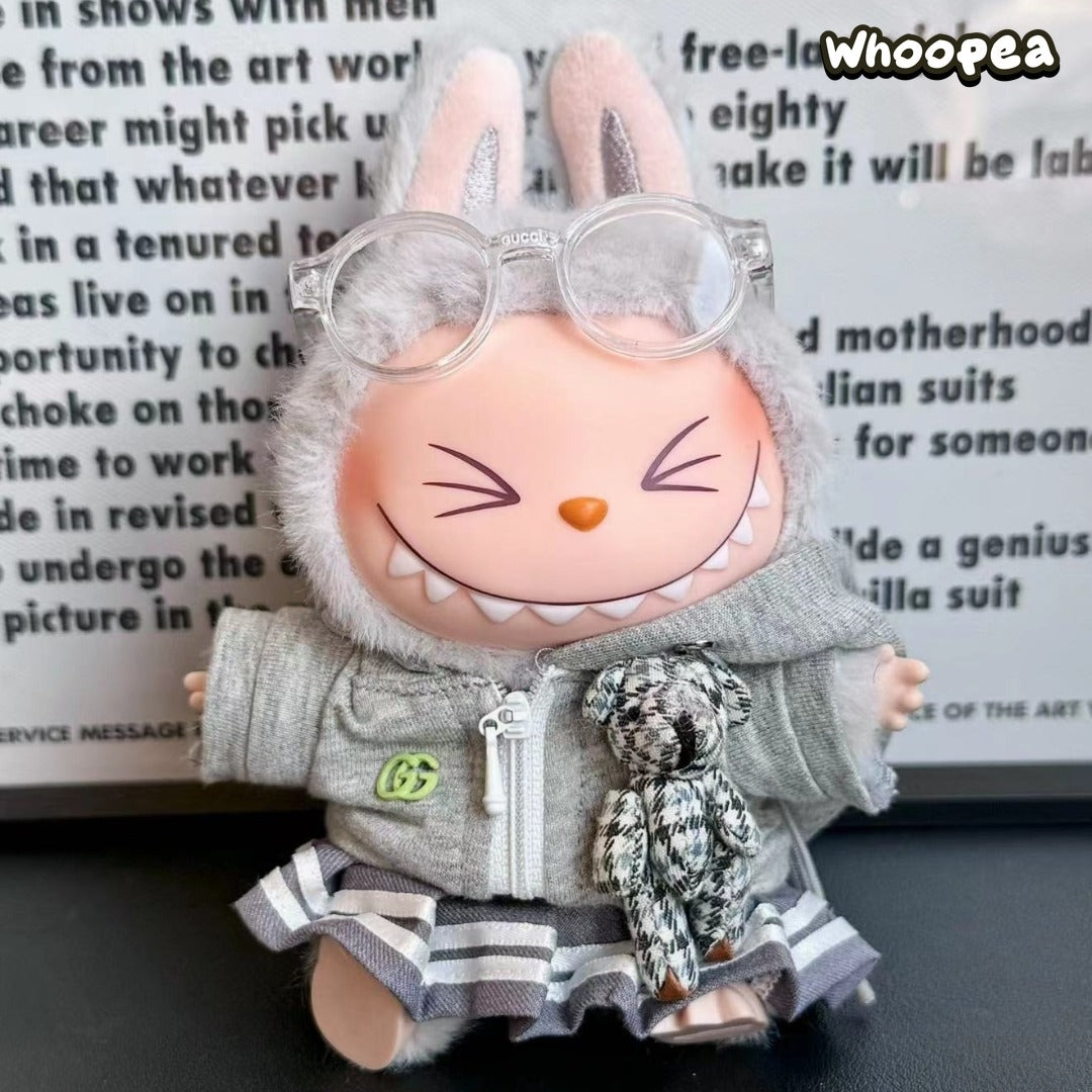 POP MART Labubu Replacing Clothes Set, Labubu Outfit GUCCI (No Dolls ...
